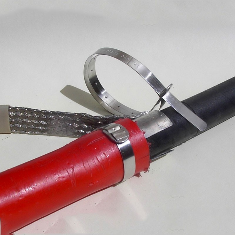 Anti sliding stainless steel ties