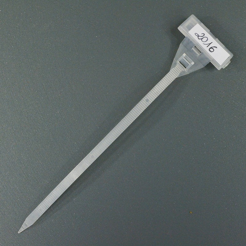 Collier de serrage plastique réutilisable avec platine ouvrable