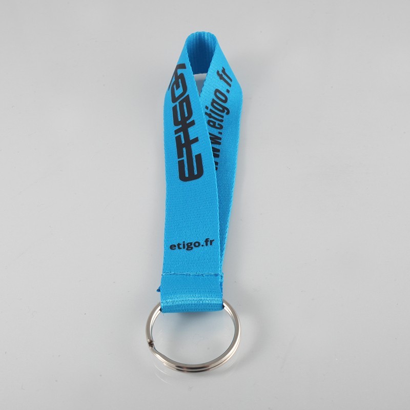 Keyring with strap - Polyester finish - Etigo