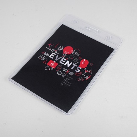 Porte badge souple : format rectangulaire et vertical | Etigo