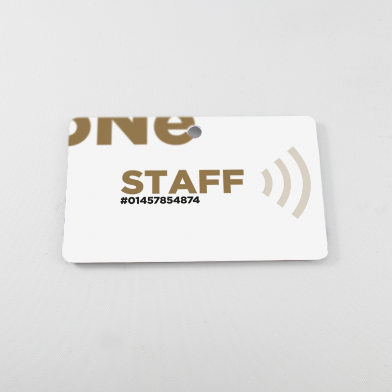 Carte en PVC personnalisée