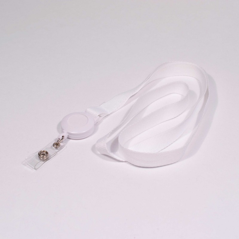 Blank lanyard + ZIP with snap clip lanyard