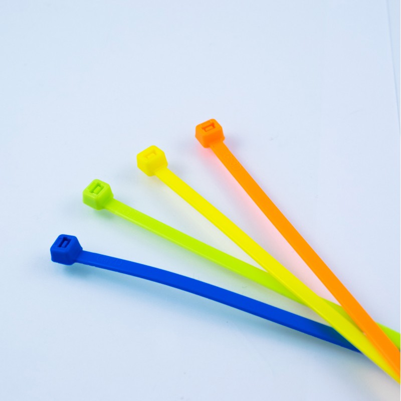 Liens de serrage fluorescents personnalisables - Etigo