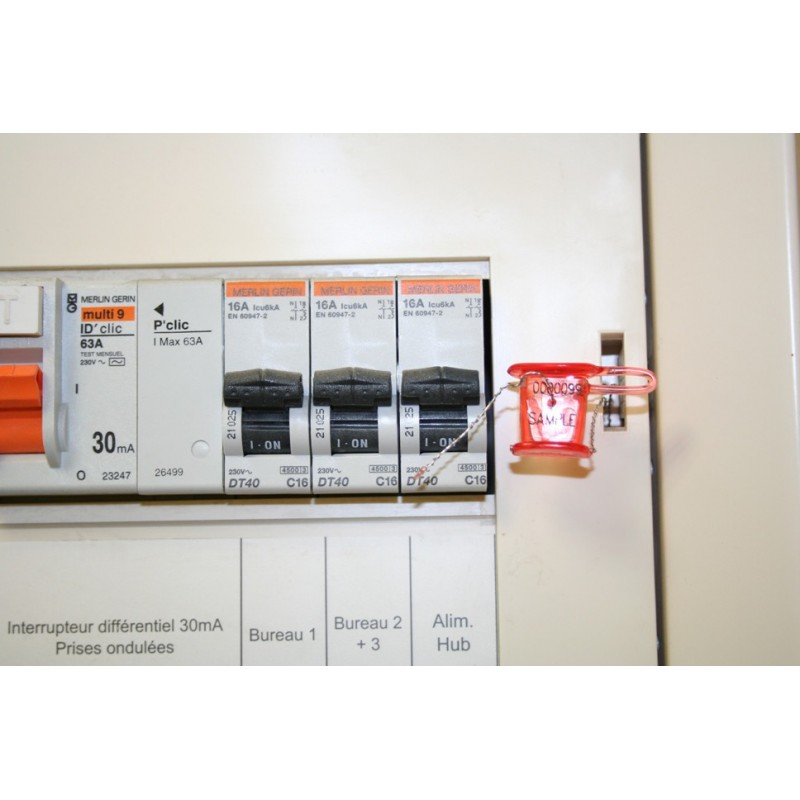 Scellé pour compteurs XLP - Scellés de sécurité Etigo